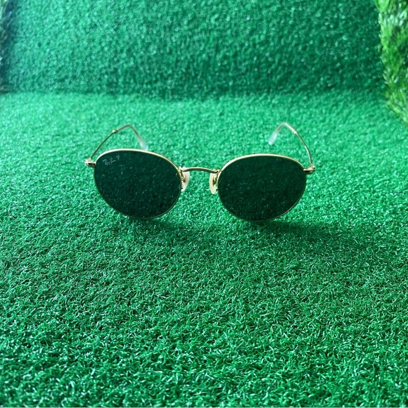 Ray-Ban | Accessories | Ray Ban Round Metal Green Classic Unisex ...
